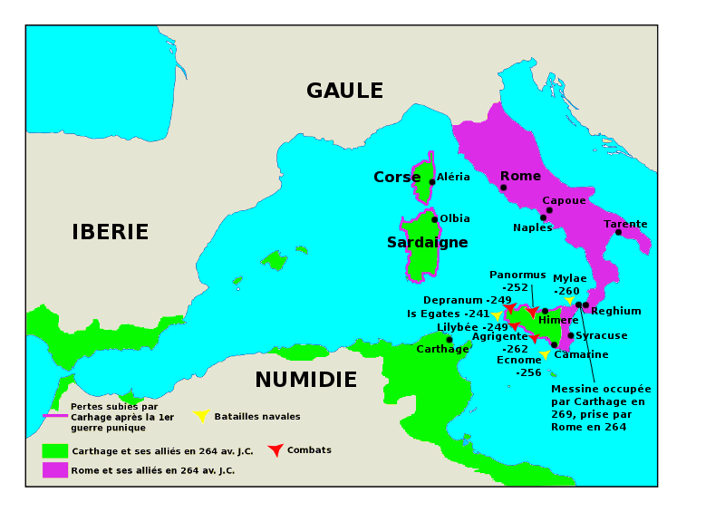 La première guerre punique